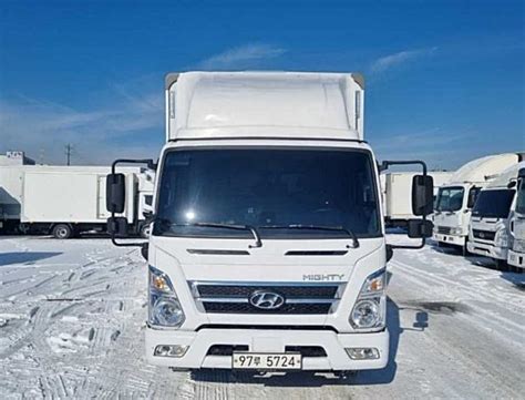 중고 35톤윙바디 현대 올뉴마이티 전중딜화물차