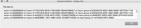 Finding Strings In Keyboard Maestro Macro Actions V100 Macro Library