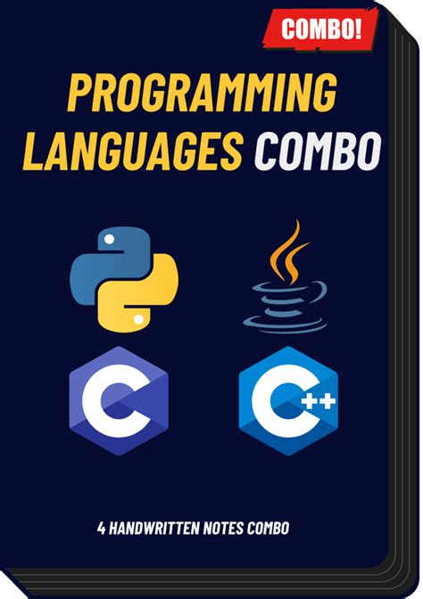 Programming Language Handwritten Notes Combo Java Pyathon C C Codewithcurious