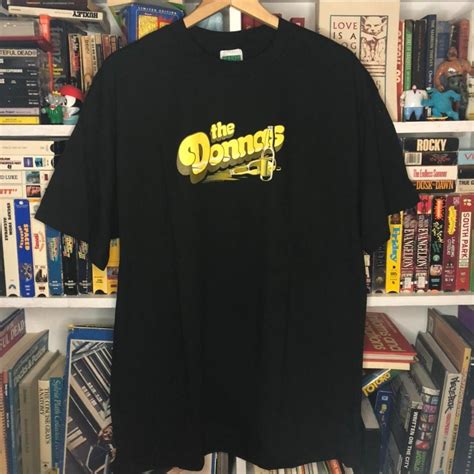 Vintage 2002 The Donnas Rock Band Tour Merch T Shirt Depop
