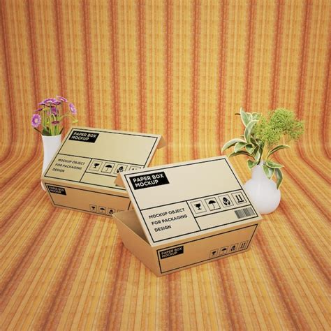 Premium Psd 3d Rendered Mockup Packaging