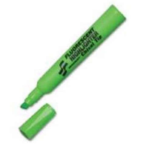 Skilcraft Nsn1660682 Chisel Tip Tube Type Fluorescent Highlighter 1 Fred Meyer