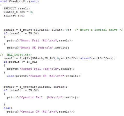 Fatfs Emmc Always Frdiskerror Stmicroelectronics Community