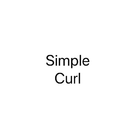 Simple Curl By Rodrigo Velazquez Tapia