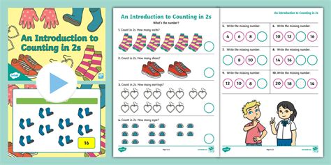 An Introduction To Counting In 2s Resource Pack