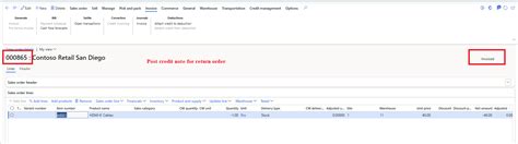 Scrap And Replace Disposition Code For Sales Return Order In Microsoft Dynamics 365 Finance