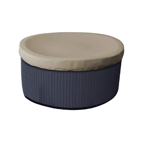 Coversandall Round Hot Tub Cover 12 Oz Waterproof Uv And Weather Resistant