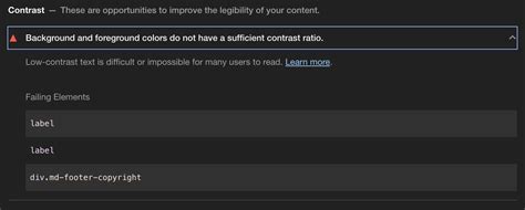 Improve Accessibility On The Theme · Issue 1953 · Squidfunkmkdocs