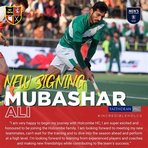 Pakistan International Mubashar Ali Joins Holcombe Kent Sports News