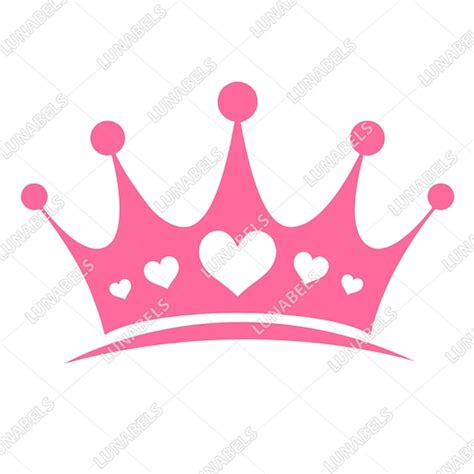 Crown Svg Tiara Svg Crown Vector Princess Crown Svg King Etsy
