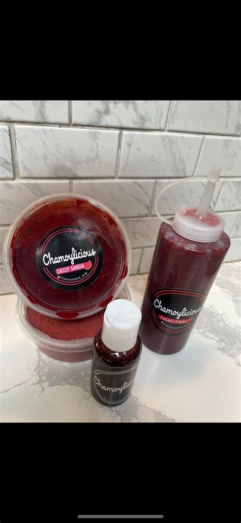 Chamoy Squeeze Bottle Etsy