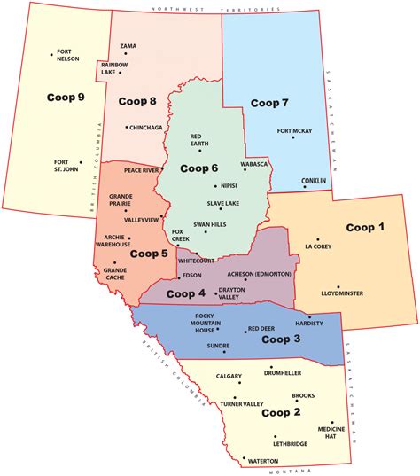 Oilspill Co Operative Boundaries Wcss Western Canadian Spill Services