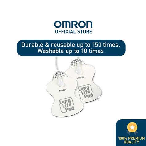 Omron Long Life Pad Hv Llpad Use With Omron Tens Shopee Singapore
