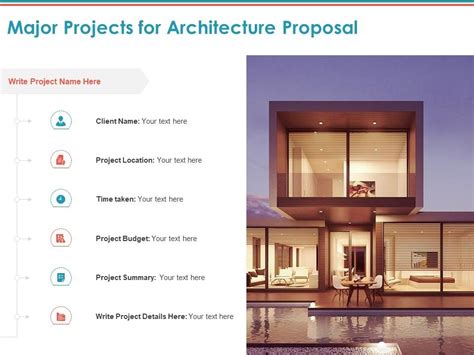 Major Projects For Architecture Proposal Ppt Powerpoint Presentation