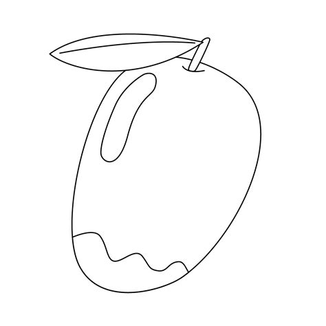 マンゴー 無料イラスト素材•商用可いらもり