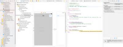 Ios Action Listener Of The Bar Button Does Not Get Called Stack Overflow