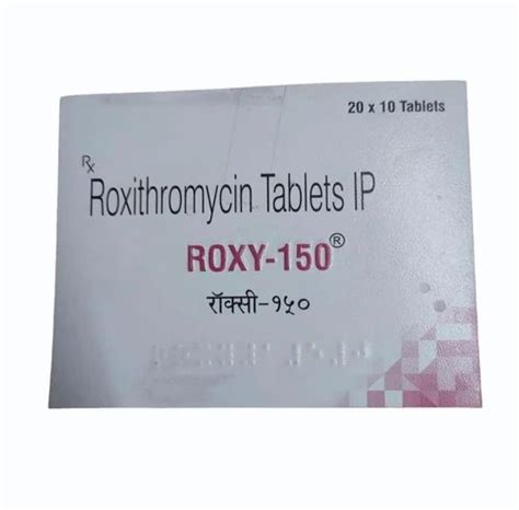 150mg Roxithromycin Tablets Ip At ₹ 450box Roxithromycin Tablets In