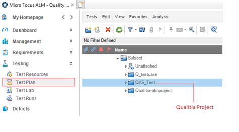 Working With Qualitia Test Cases In Alm