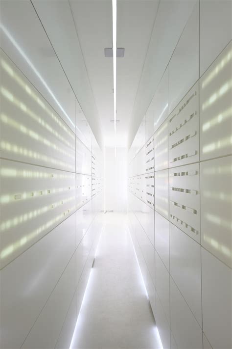 Fluid Architecture Adds Secret Doors Inside Serbian Clinic