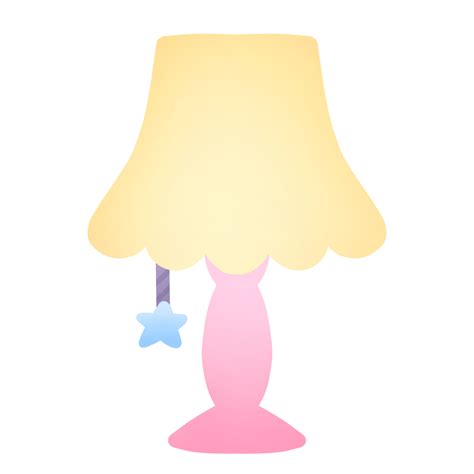 Illustration Of A Table Lamp PNG