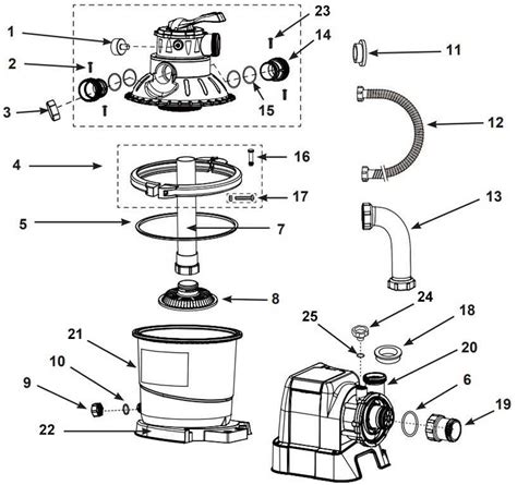Understanding The Inner Workings Of An Intex Pool Filter A Diagram