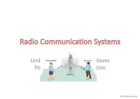 Radio Communication System General R… English Esl Powerpoints
