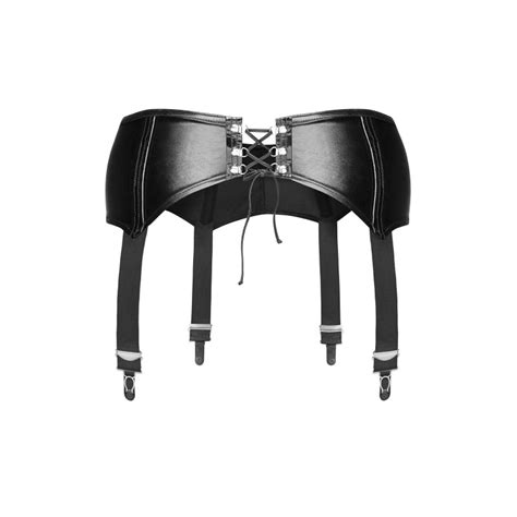 Suspender Belt With Erotic Lacing Rigazo