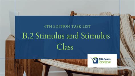 Understanding Stimulus And Stimulus Class In Applied Behavior Analysis