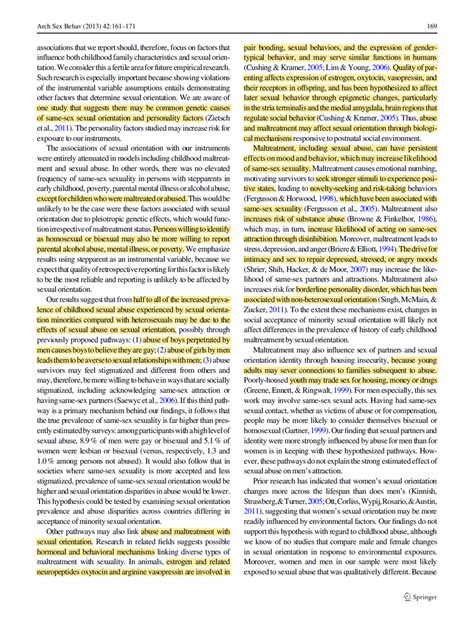 Thread On The Science Of Homosexuality And Other LGBTPQIA Related Issues Thread From Devon