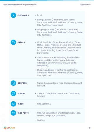WooCommerce To Shopify Migration Checklist Pdf