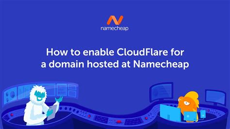 How To Enable Cloudflare For A Domain Hosted At Namecheap Youtube