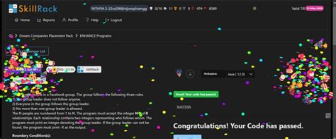 codingjourney skillrack problemsolving growthmindset