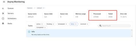 Hang Up For A Long Time And Enter Failed In About Half An Hour Issue Hibiken Asynqmon