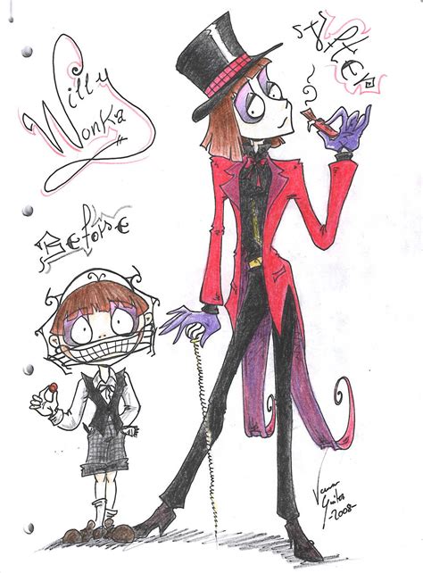 Willy Wonka By Necrida7 On Deviantart Willy Wonka By Necrida7 On Deviantart