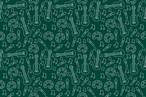 Music Seamless Pattern Graphic By Winart Project · Creative Fabrica