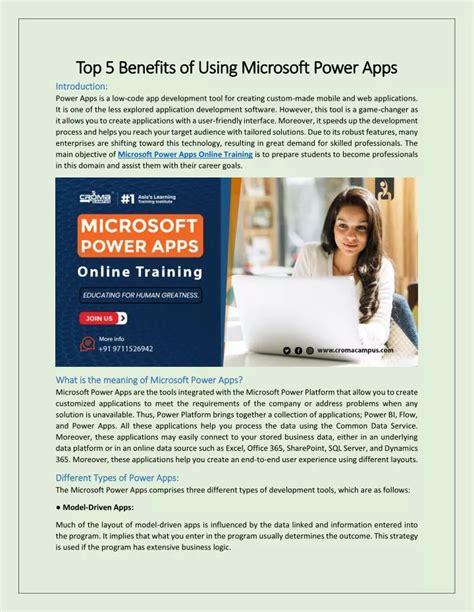 PPT Top 5 Benefits Of Using Microsoft Power Apps PowerPoint Presentation ID 11657137