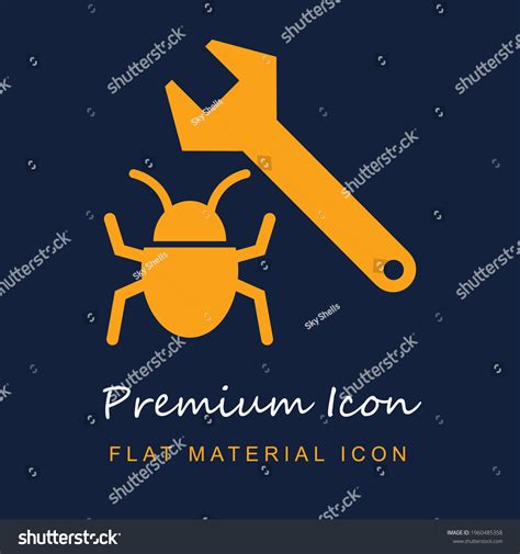 Bug Fixing Premium Material Ui Ux Stock Vector Royalty Free