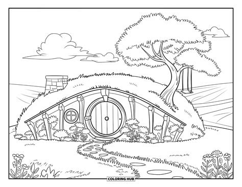 125 Coloriages De Maisons Pour Enfants Et Adultes Gratuits