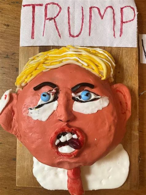 Secret Of Caricature Cakes Of Claudia Winkleman Ant And Dec And Trump