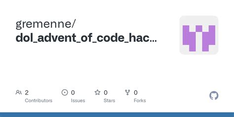 Github Gremennedoladventofcodehacking