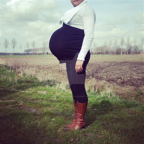 Pregnant By Pretendingpregnant On Deviantart