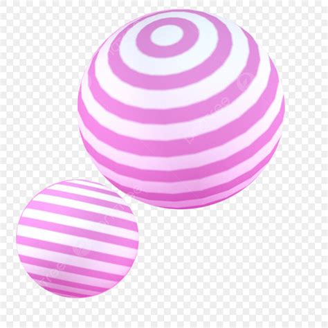 Pink Ball Clipart Hd Png Pink Round Ball Decoration Three Dimensional Sphere Decorative Ball
