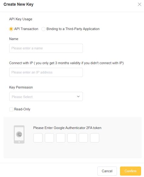 Как создать свой Api ключ