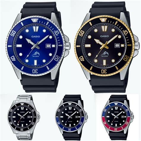 Casio【mdv 106 Mdv 107 系列】卡西歐 超高cp值 槍魚系列 水鬼 潛水錶｜感性時間鐘錶｜ 蝦皮購物