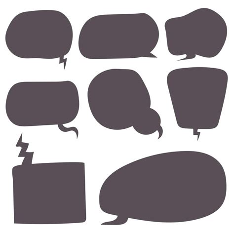 Premium Vector Vector Buble Text Set Collection