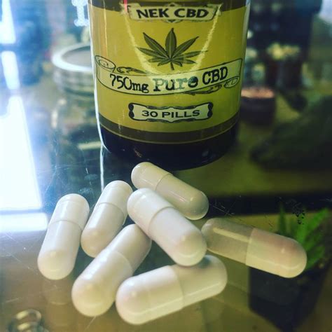 Full Spectrum 25mg Cbd Capsules 30 Count Bottle Nek Cbd