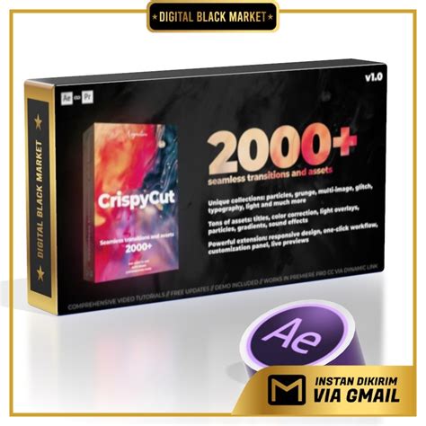 Jual AtomX 2000 CrispyCut Transitions After Effect Extension Shopee Indonesia
