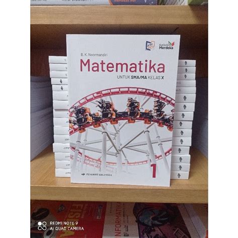Jual Obral Buku Matematika Kelas X 10 Sma Kurikulum Merdeka Erlangga