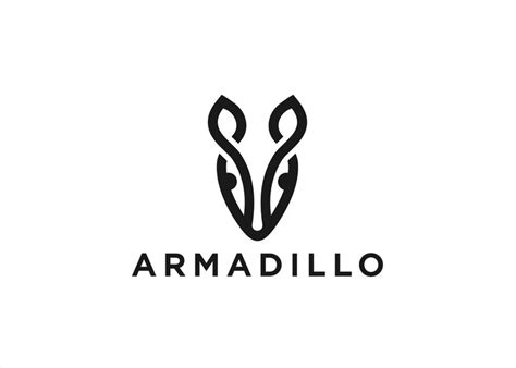 Premium Vector Armadillo Logo Design Icon Vector Illustration