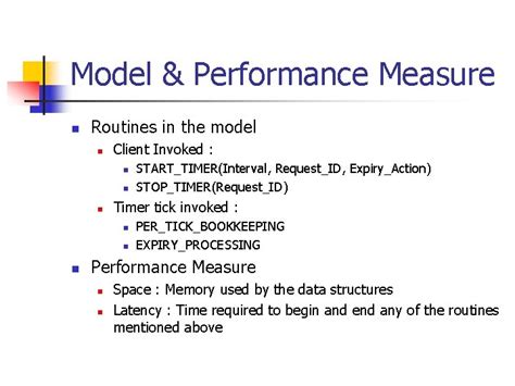 Hashed And Hierarchical Timing Wheels A Paper By